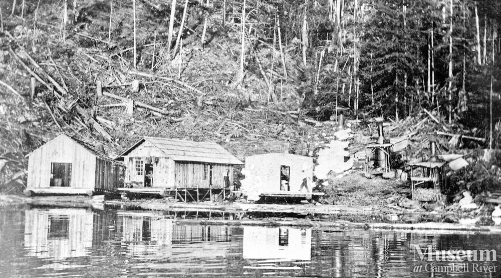 Bendickson Logging camp on Read Island | Campbell River Museum - Online ...